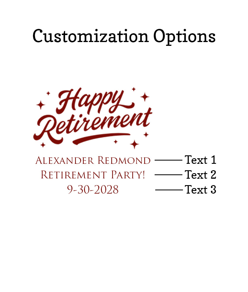 Personalized Retirement Party Favors 4 Oz. Mason Jars Happy Retirement ...
